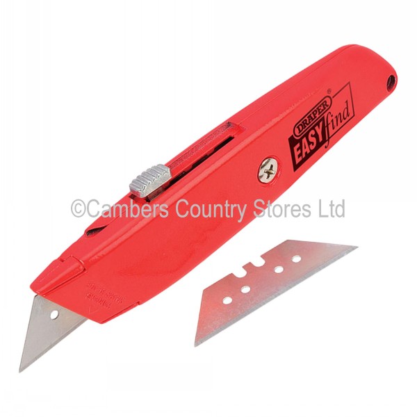 Draper Retractable Trimming Knife | Cambers Country Store Draper Retractable Trimming Knife | Cambers Country Store